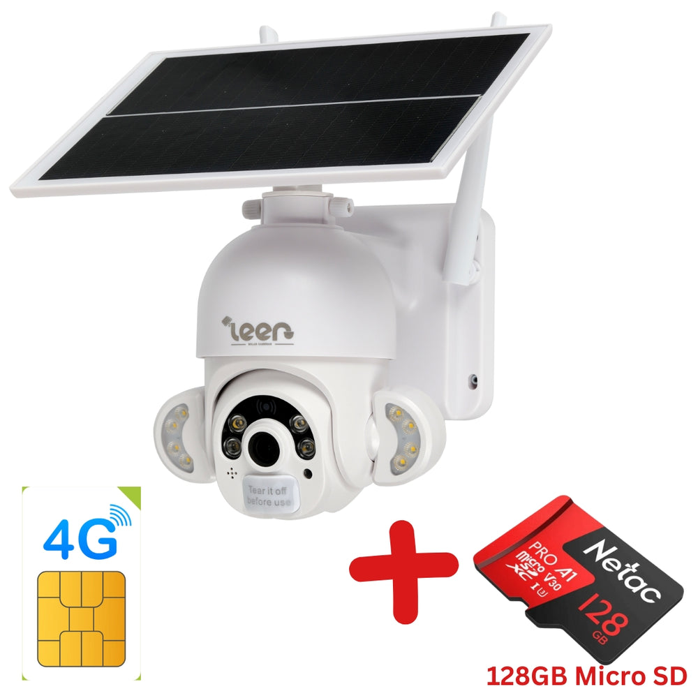 F20 - 4MP 1080P 4X Digital Zoom - Wifi 2.4g or 4G Sim Card