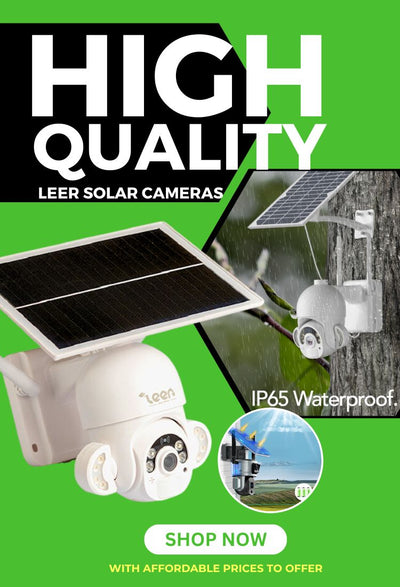 Leer Solar Cameras | Monitor Your Family & Property